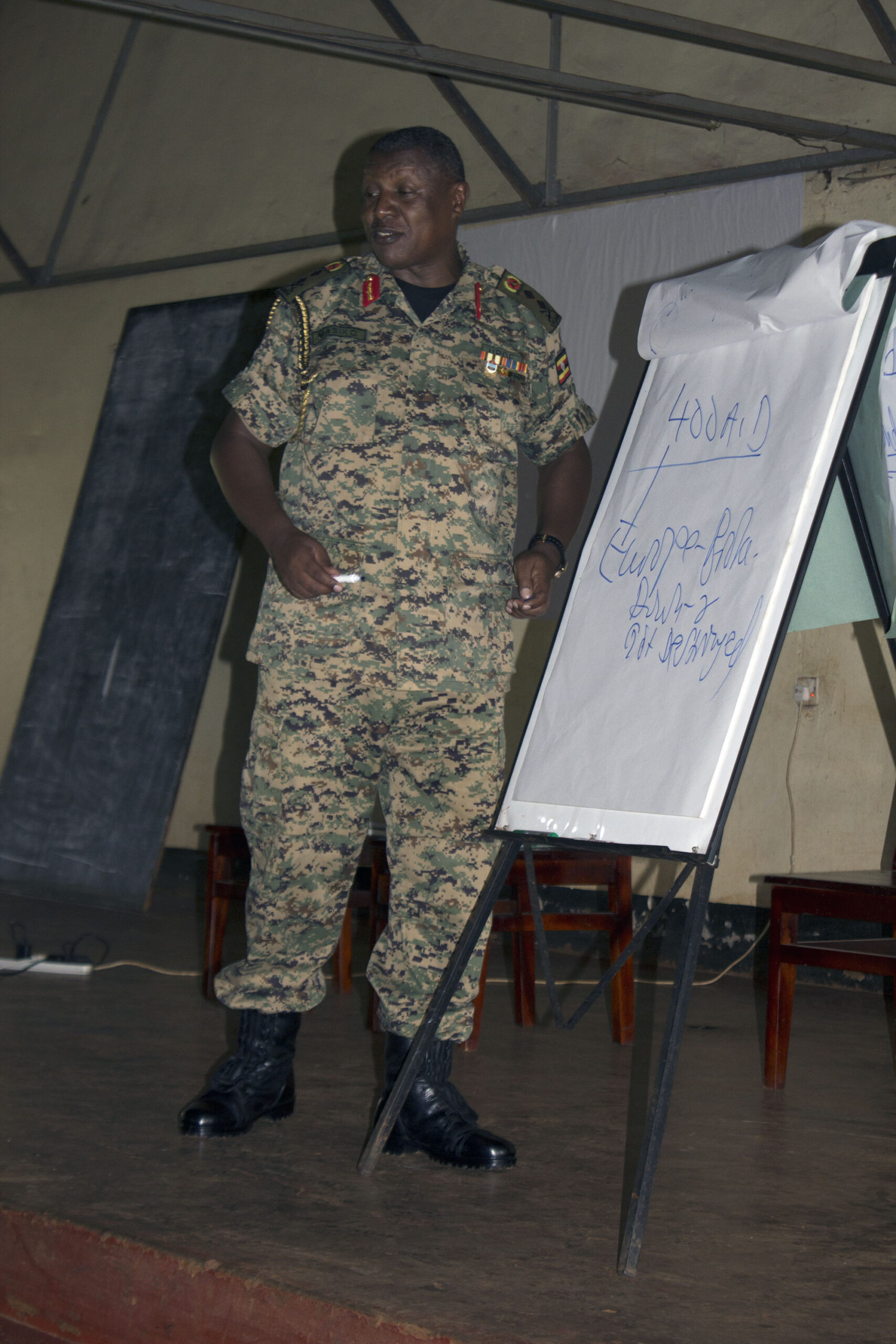 Gen. Matsiko tips UHTTI students on patriotism - Busoga Today